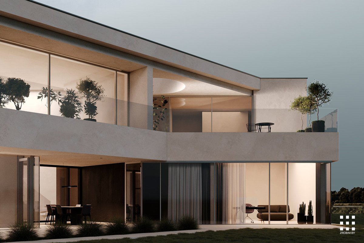 Architectural project Boryspil Residence from «ZROBIM architects»