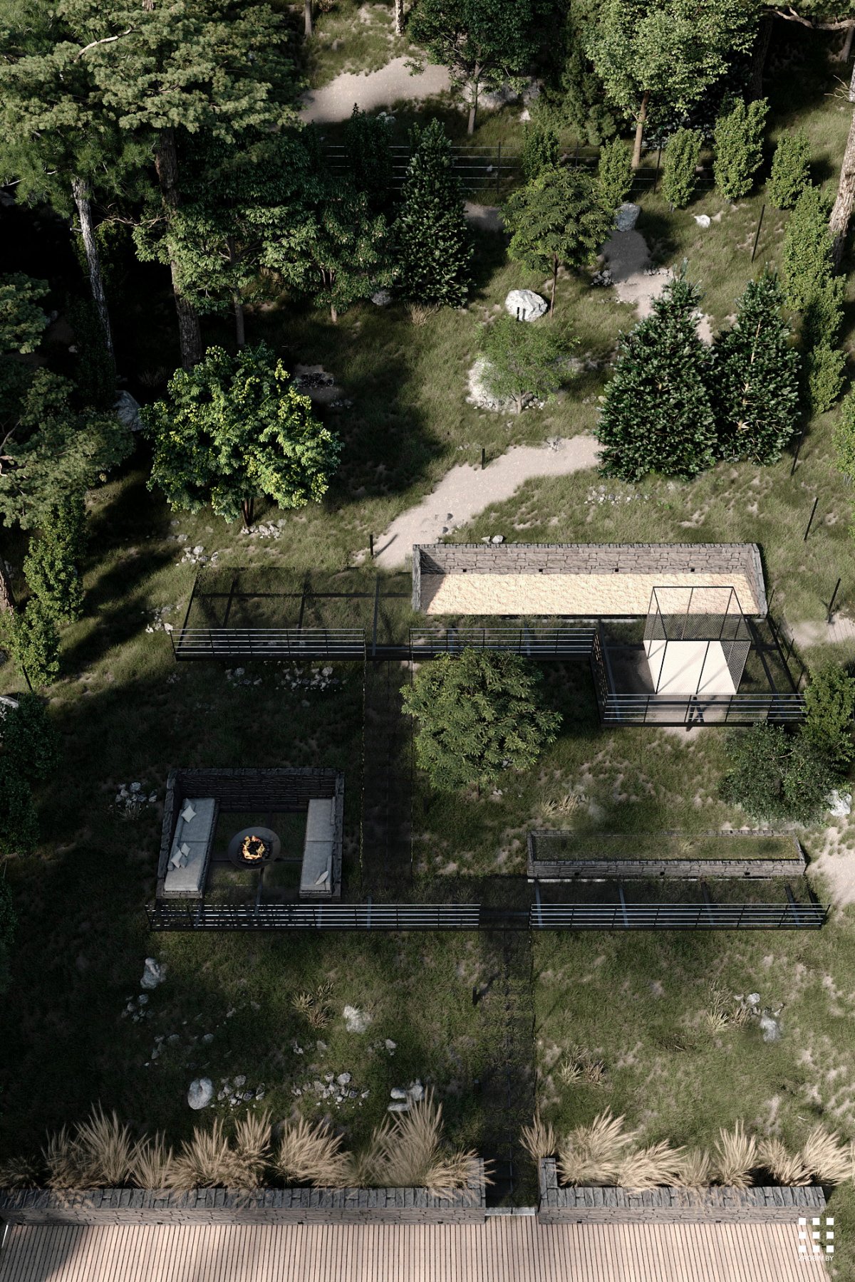 Архитектурный проект RESISTANCE HOUSE от «ZROBIM architects»