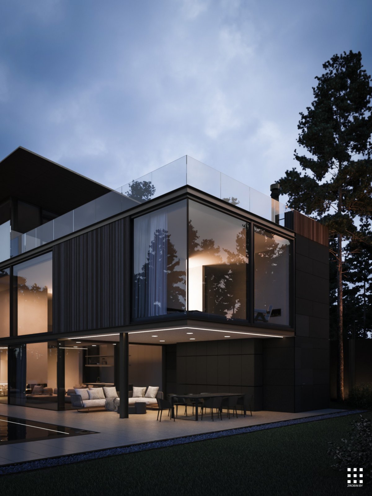 Architectural project DUALITY RESIDENCE from «ZROBIM architects»