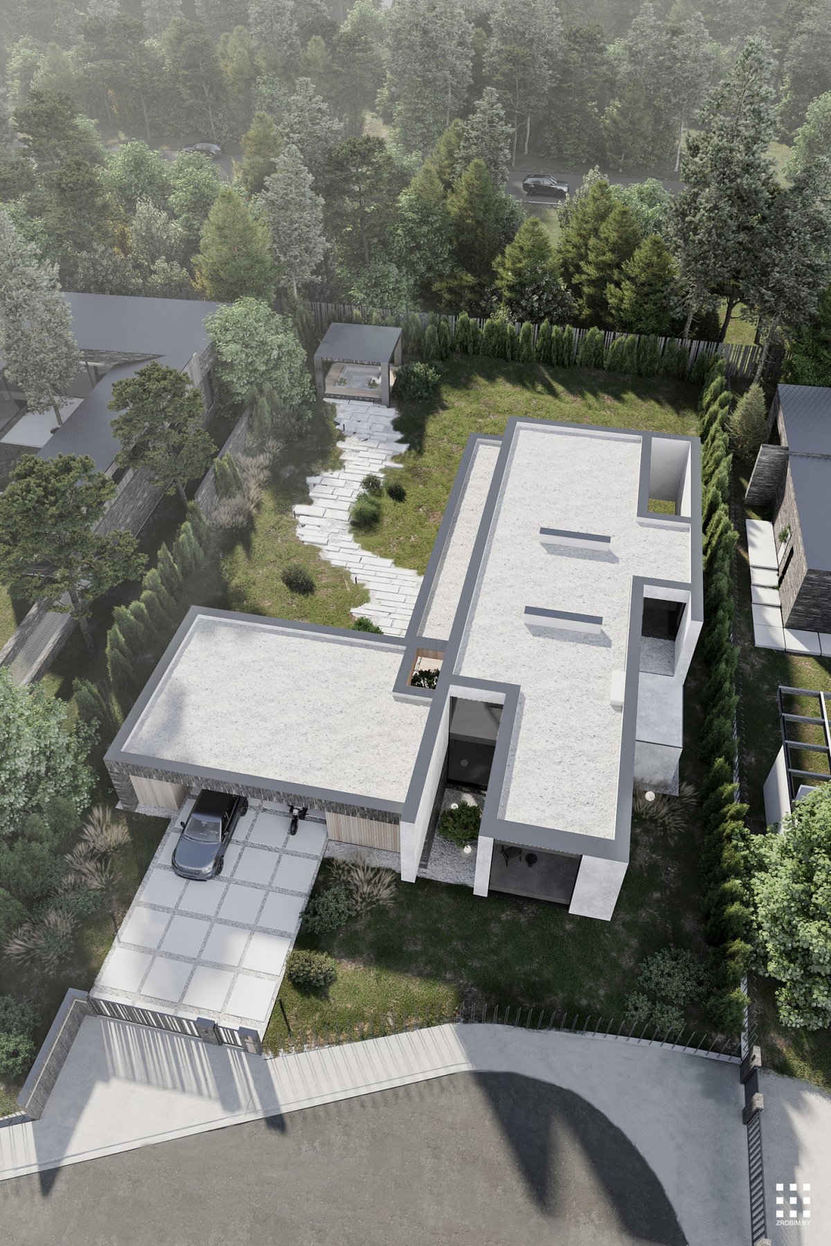 Architectural project SOLARIS ESSENCE from «ZROBIM architects»