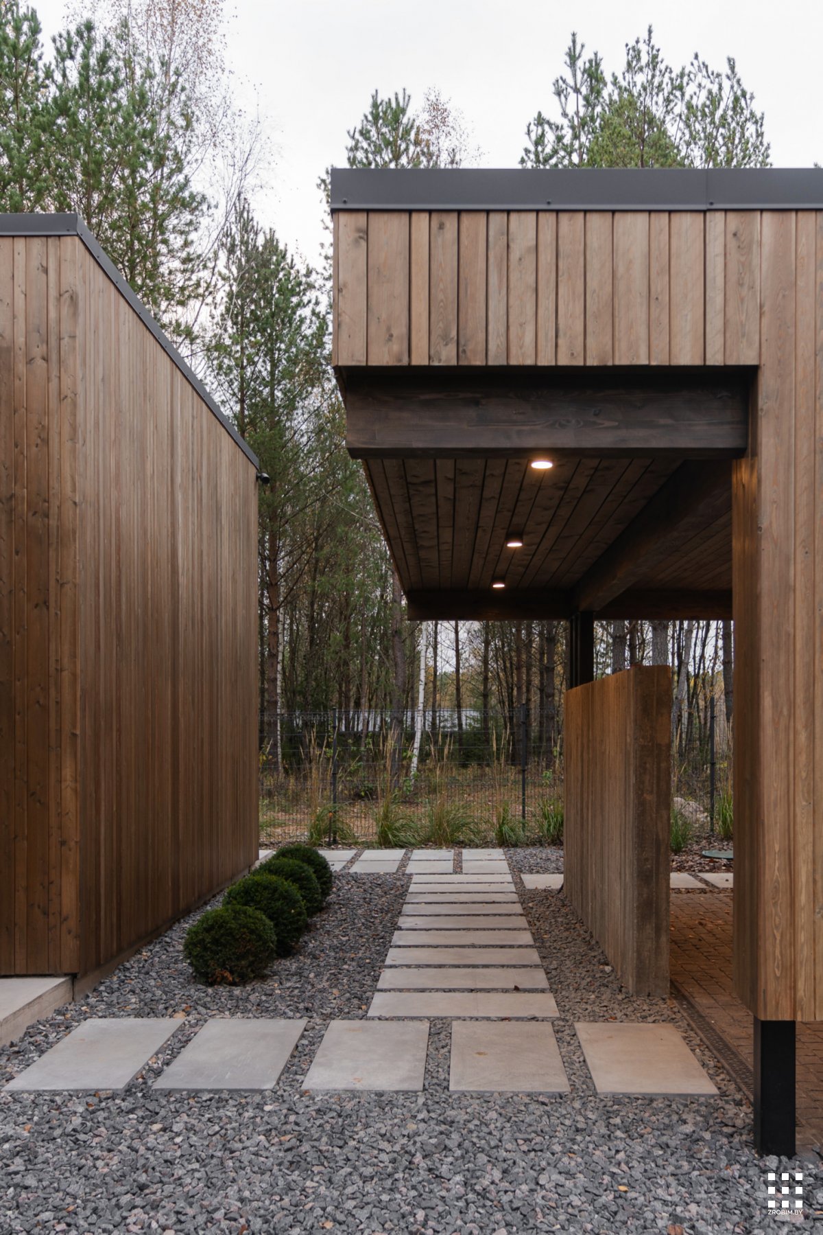 Architectural project SPLITTING HOUSE from «ZROBIM architects»