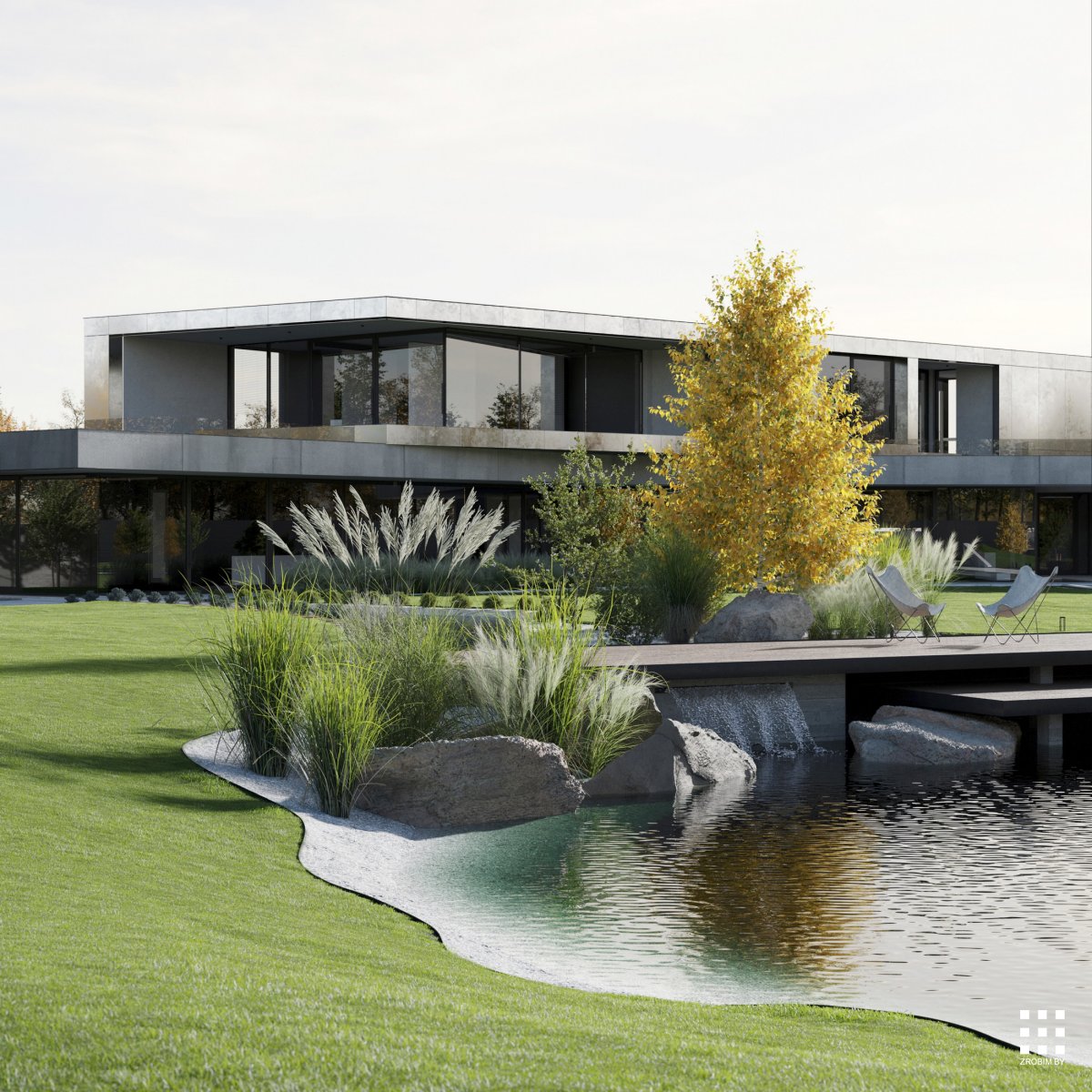 Architectural project AZURE Residence from «ZROBIM architects»