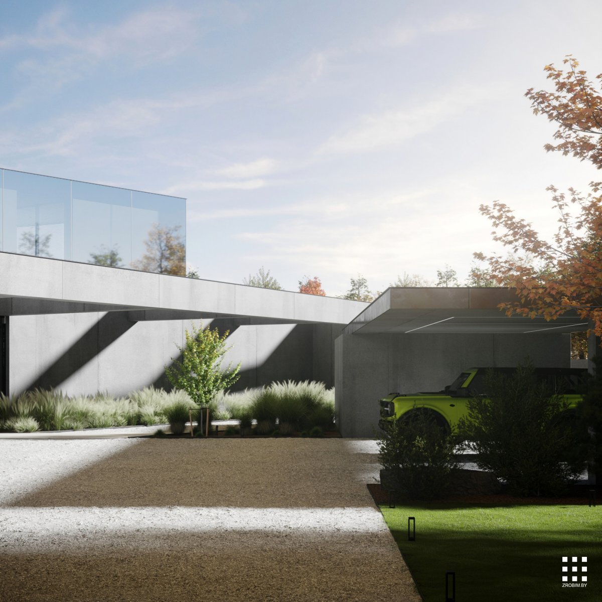 Architectural project AZURE Residence from «ZROBIM architects»