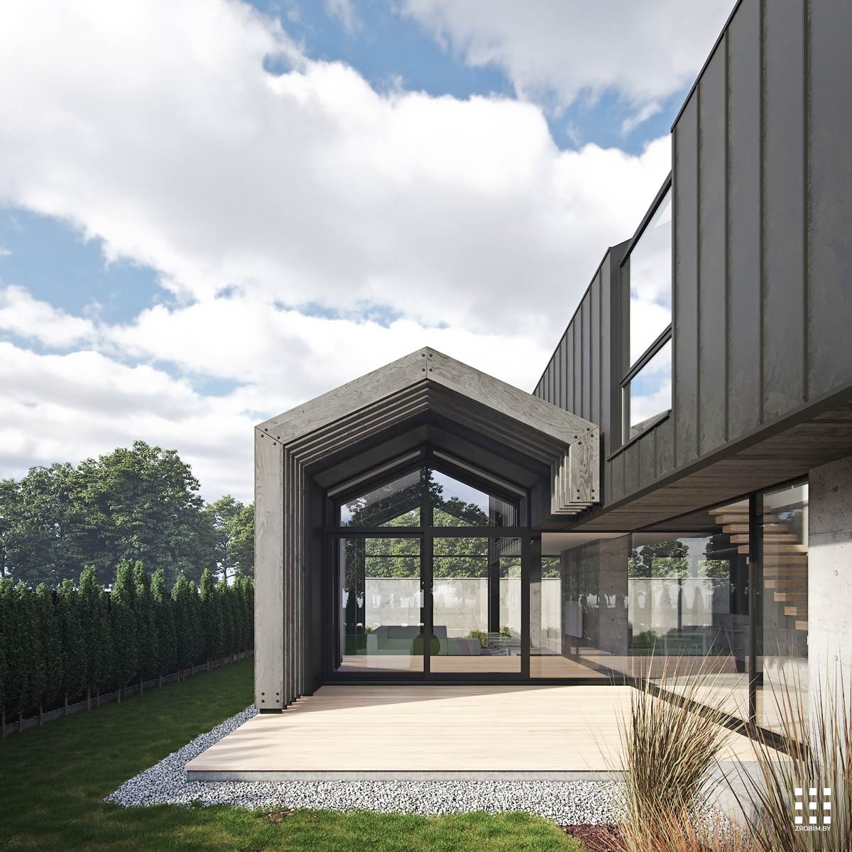 Architectural project TEPLICA HOUSE from «ZROBIM architects»