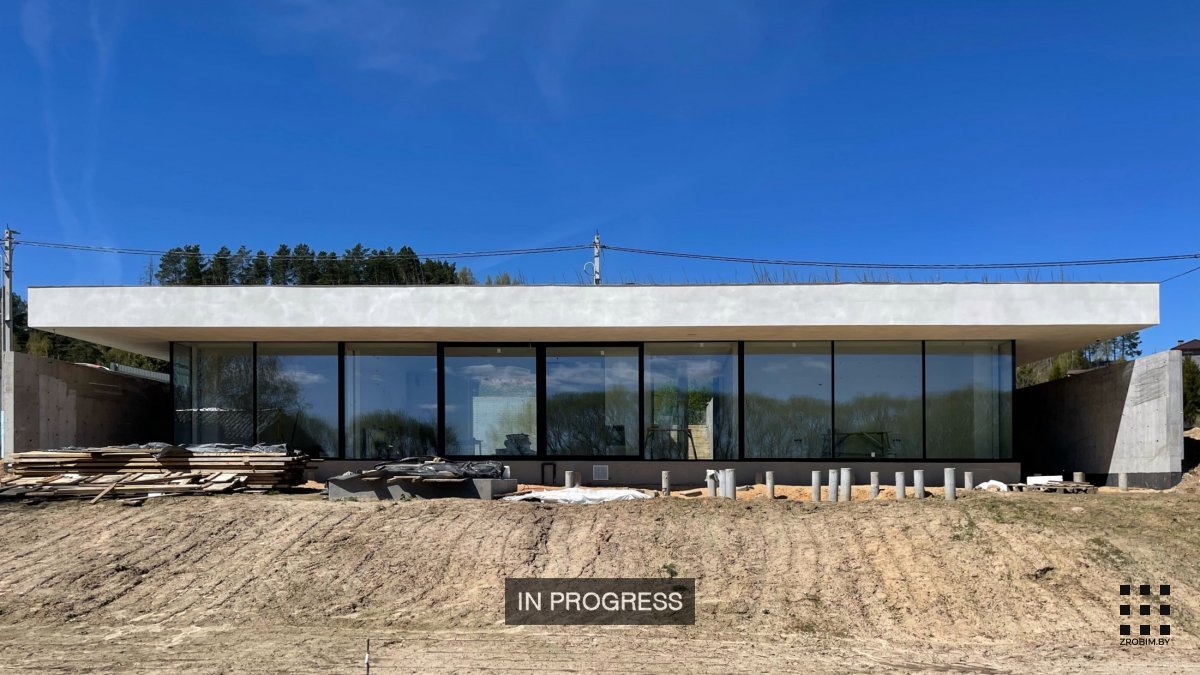 Архитектурный проект Introvert house от «ZROBIM architects»