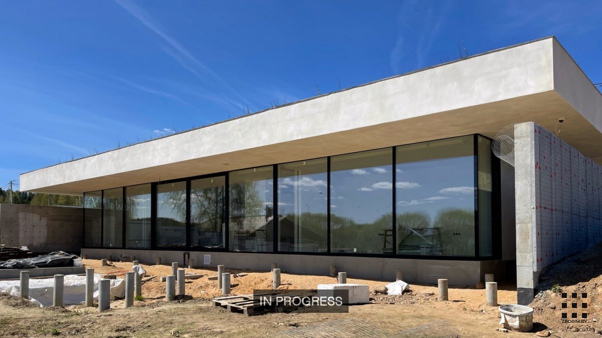 Архитектурный проект Introvert house от «ZROBIM architects»