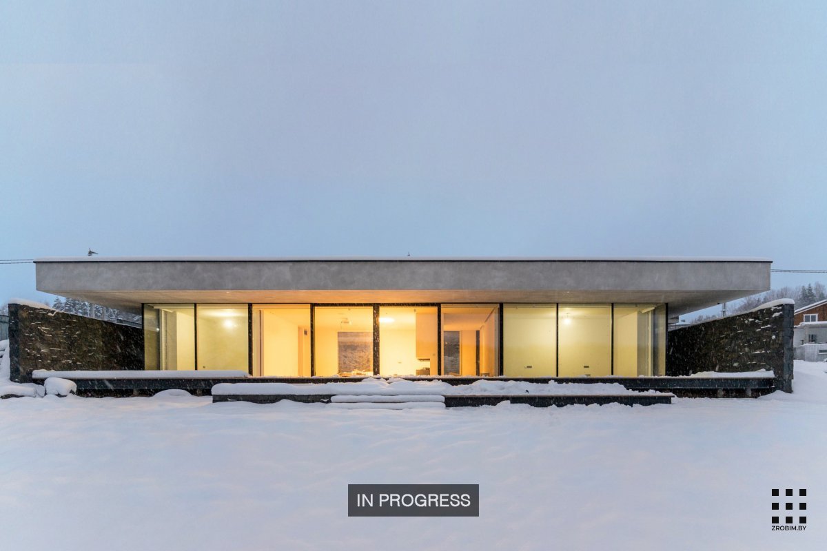 Архитектурный проект Introvert house от «ZROBIM architects»