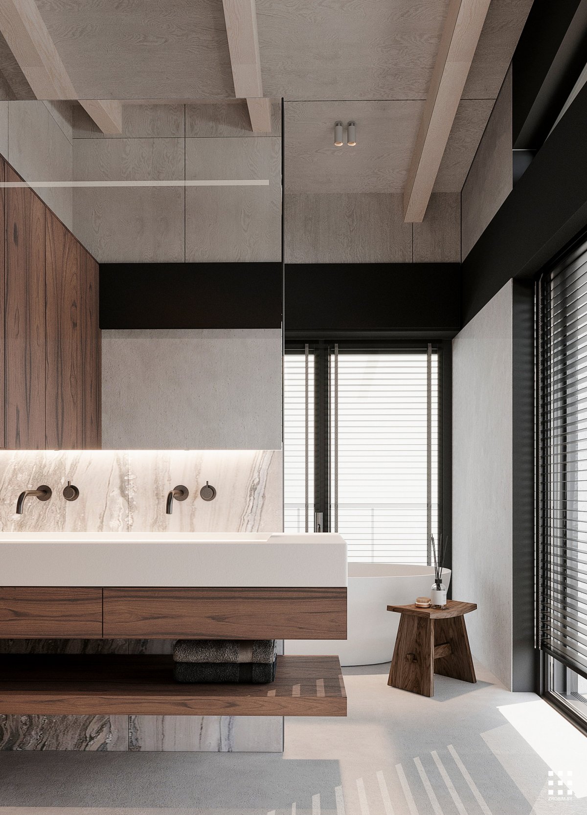 Дизайн дома TIER HOUSE INTERIOR от «ZROBIM architects»