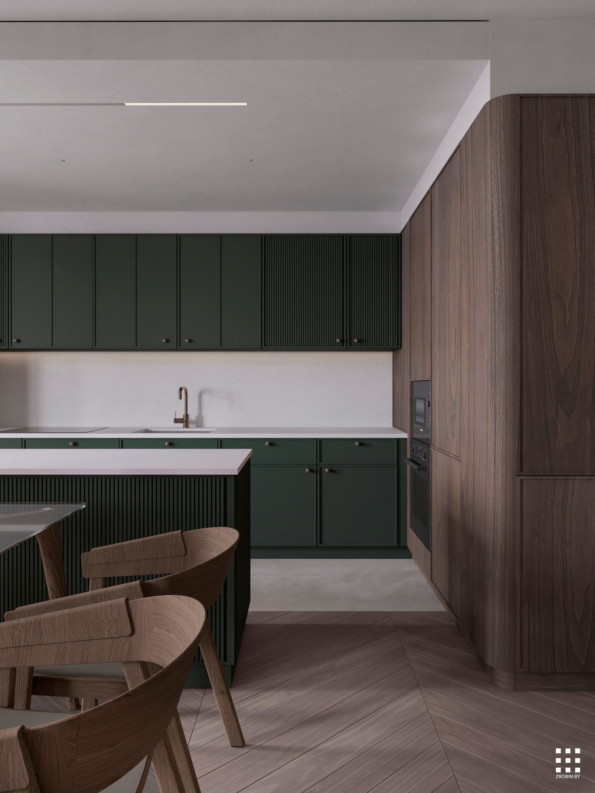Дизайн квартиры COMFY APARTMENT от «ZROBIM architects»