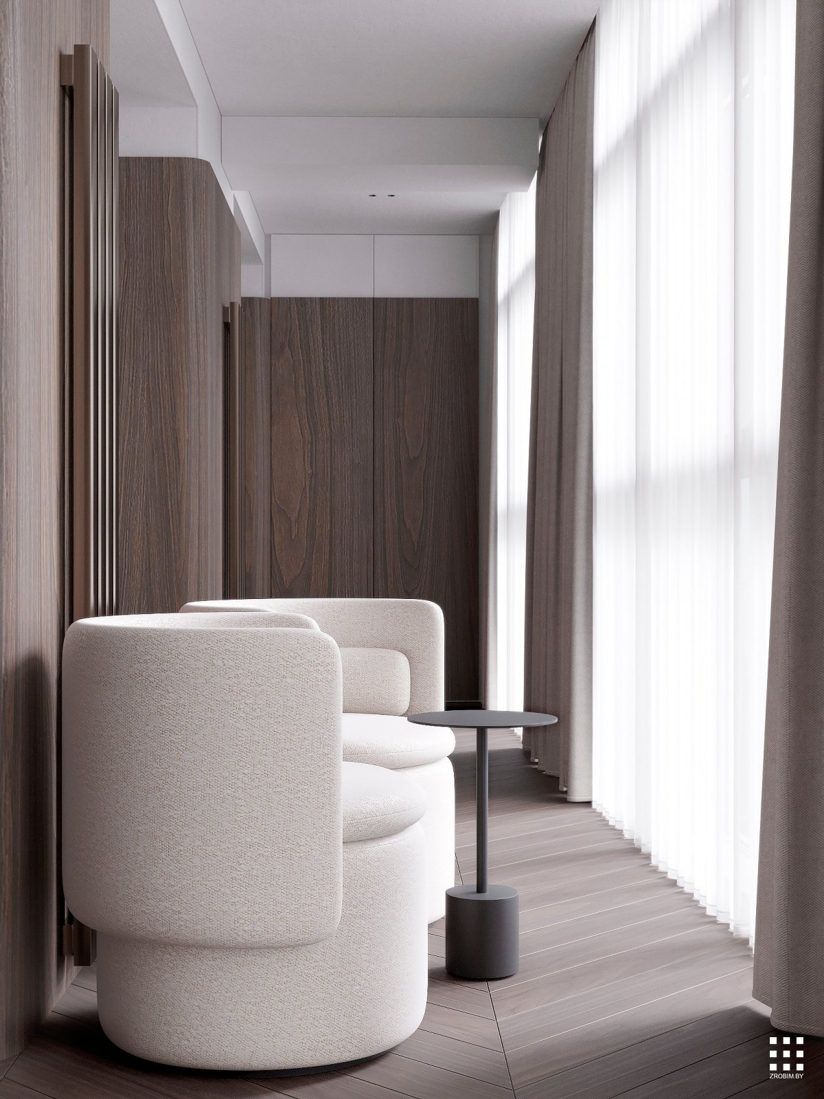 Дизайн квартиры COMFY APARTMENT от «ZROBIM architects»