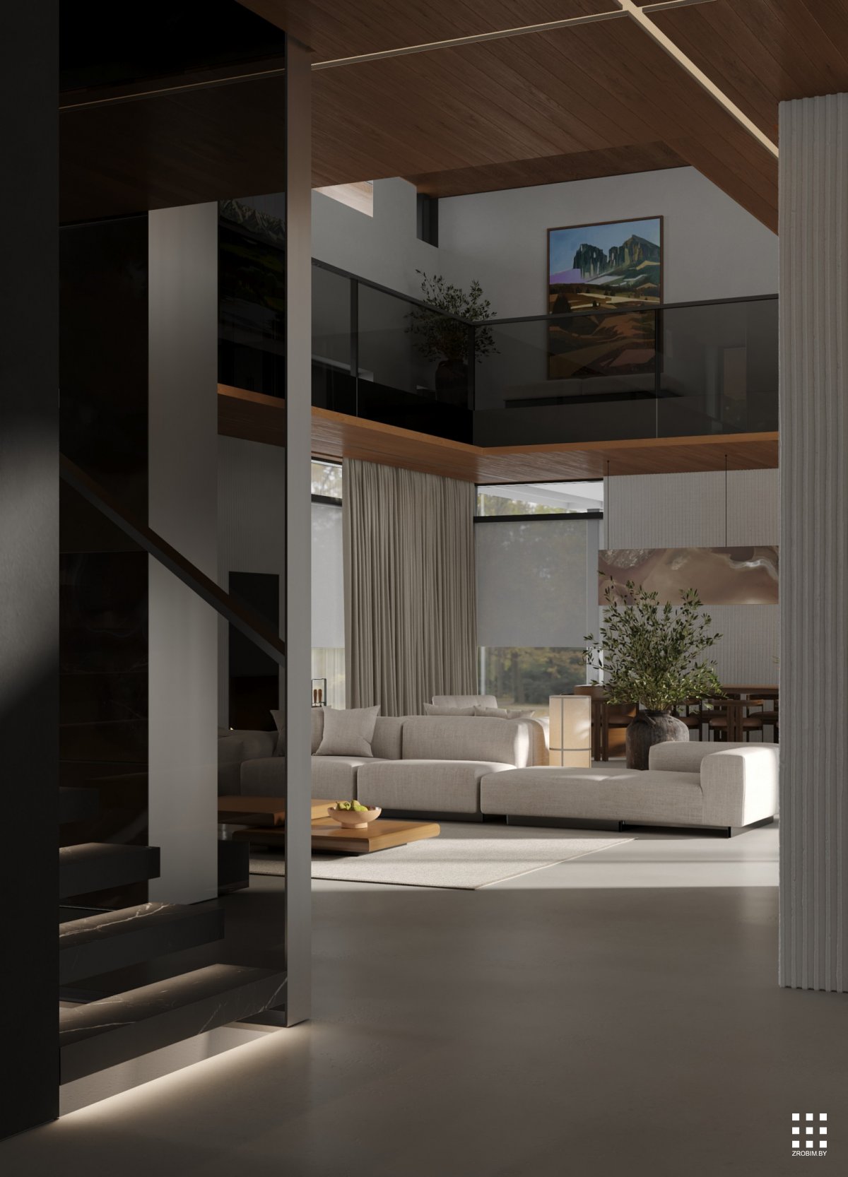 Private house 2B HOUSE INTERIOR from «ZROBIM architects»