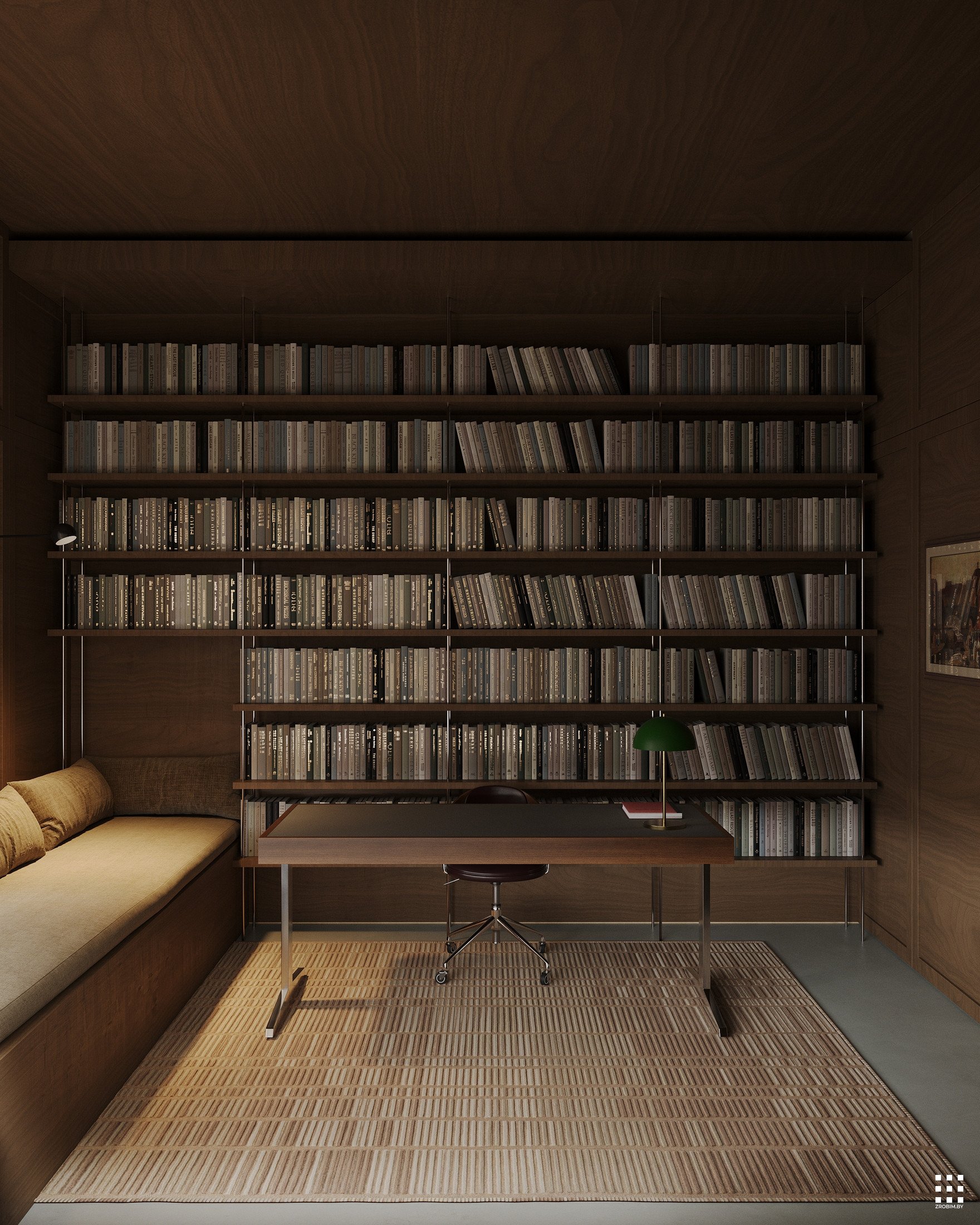 Дизайн дома FOREST GRID INTERIOR от «ZROBIM architects»