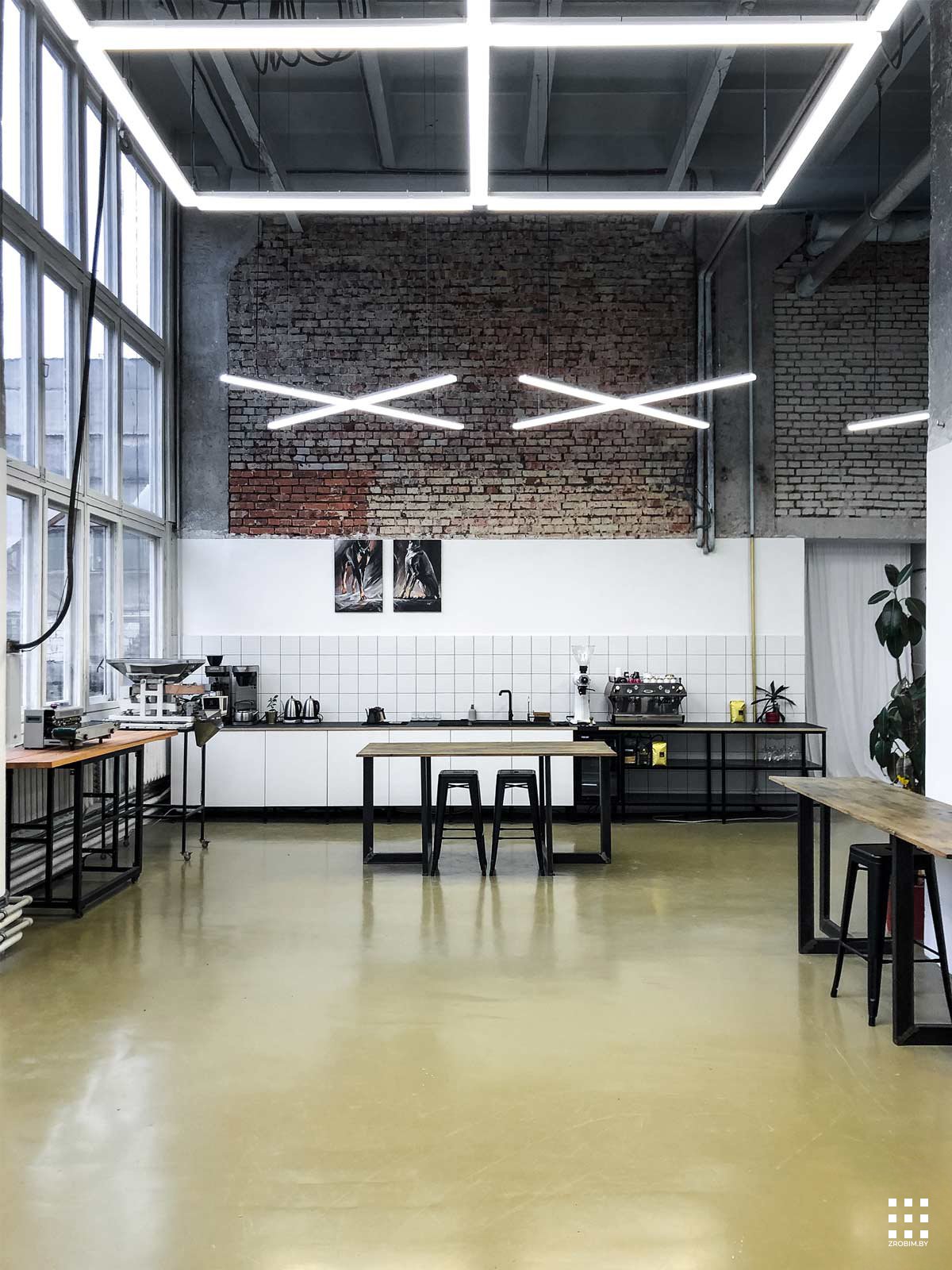 Spaces design KITCHEN COFFEE ROASTERS from «ZROBIM architects»
