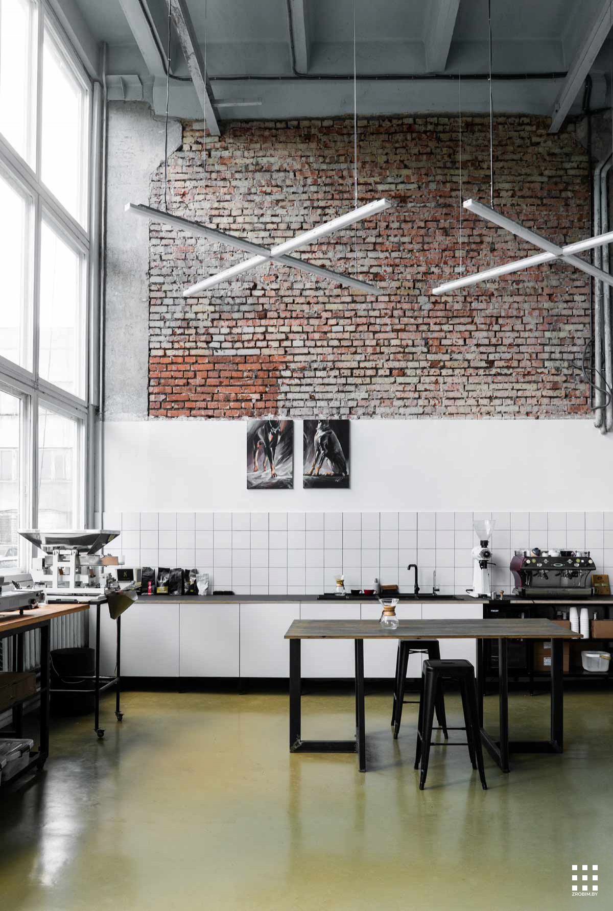 Spaces design KITCHEN COFFEE ROASTERS from «ZROBIM architects»
