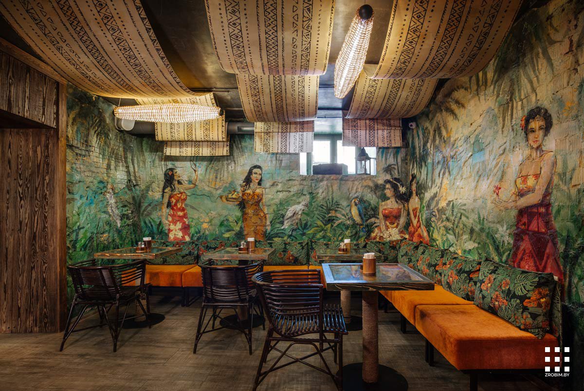 Spaces design MAKE-MAKE TIKI HUT from «ZROBIM architects»