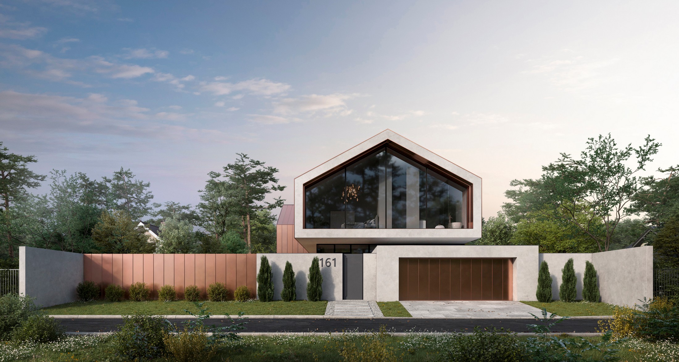 Architectural project Forest Villa from «ZROBIM architects»