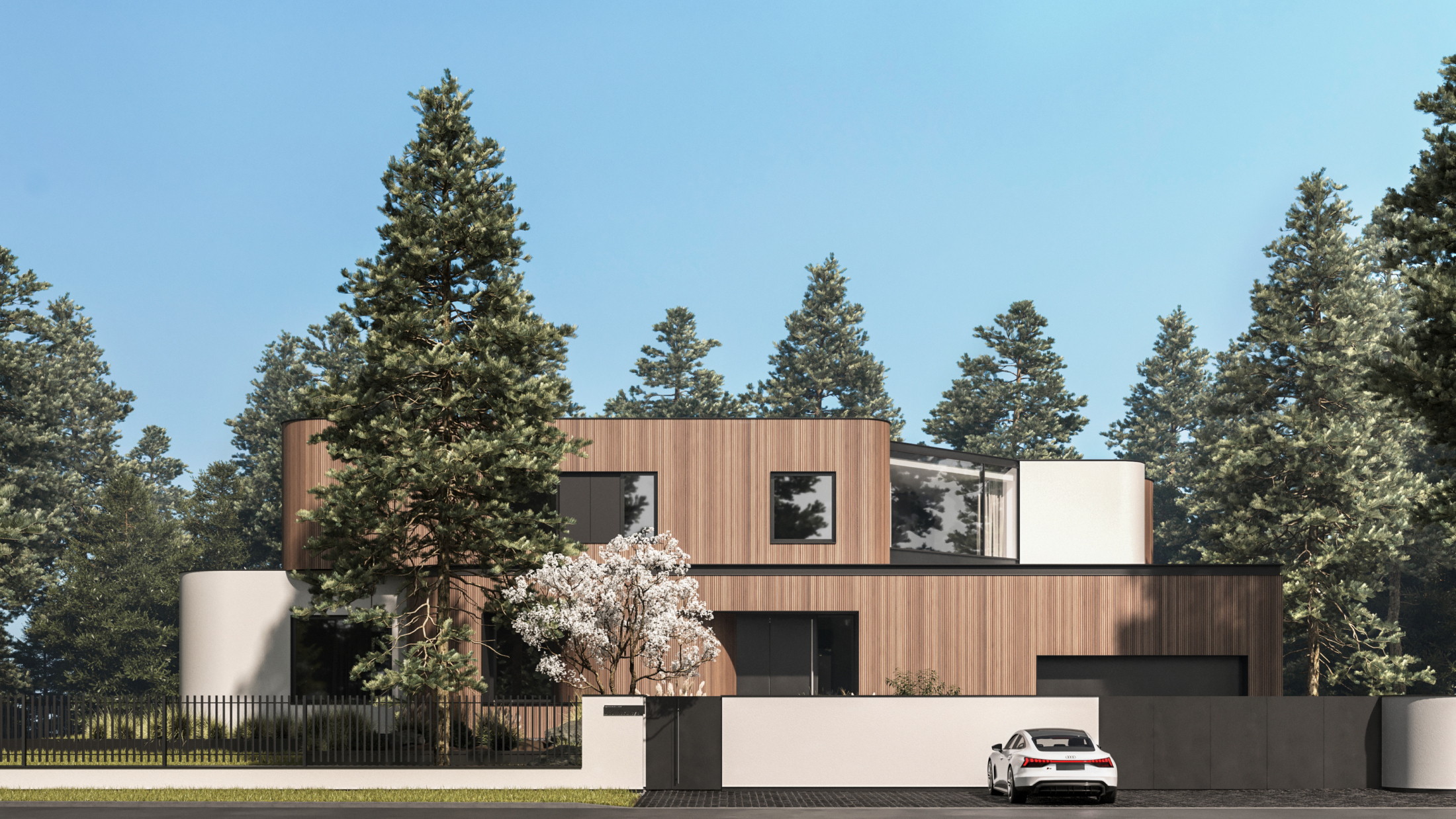 Architectural project 2000’S RECONSTRUCTION from «ZROBIM architects»