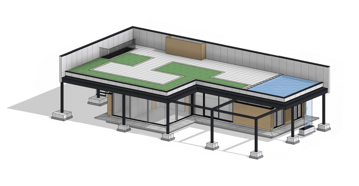 Архитектурный проект PLANE HOUSE от «ZROBIM architects»