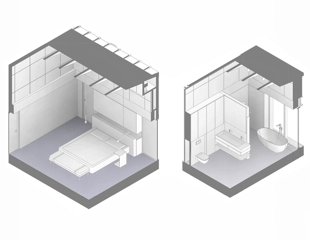 Дизайн дома TIER HOUSE INTERIOR от «ZROBIM architects»
