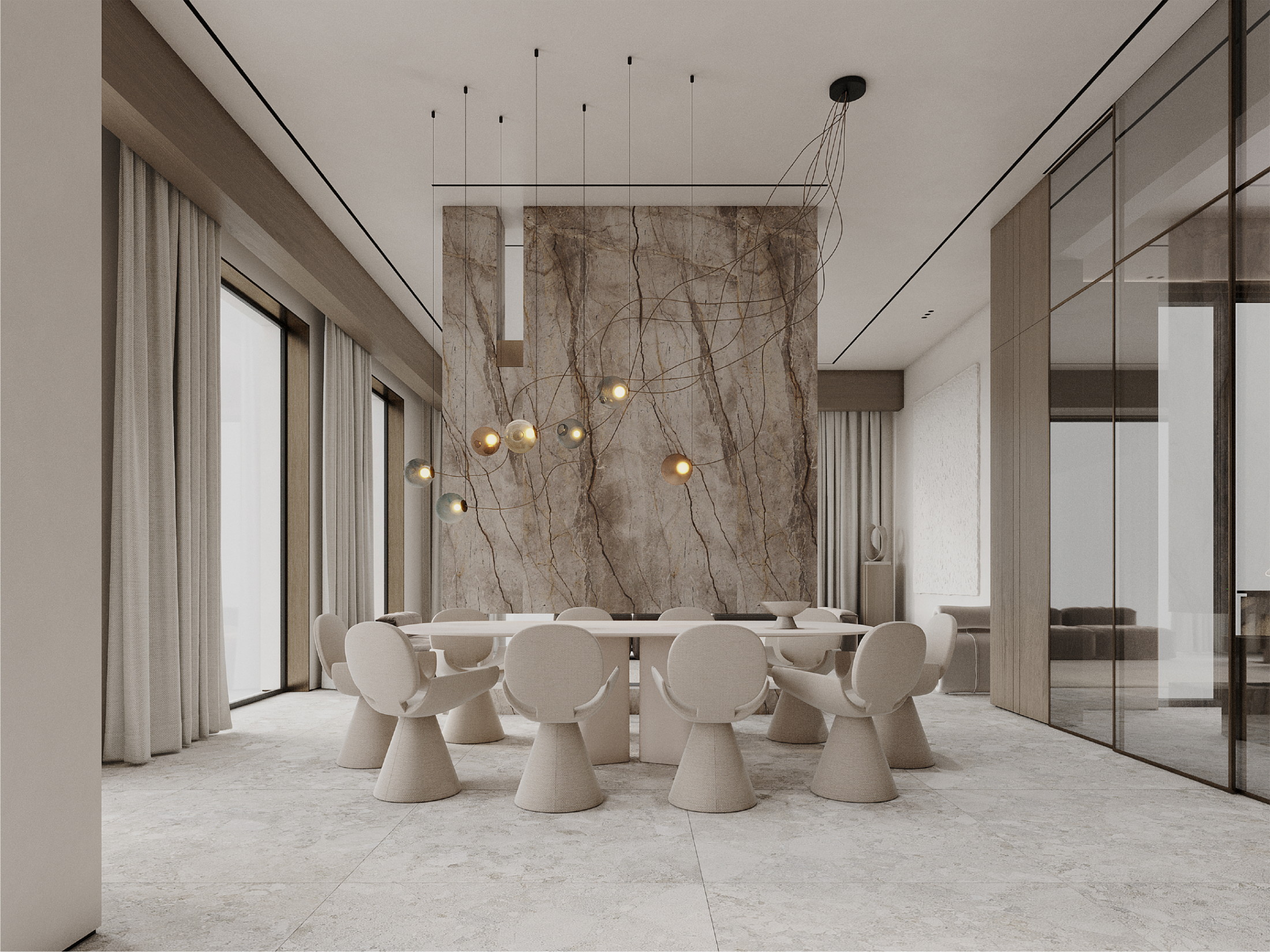 Private house Refined interior from «ZROBIM architects»