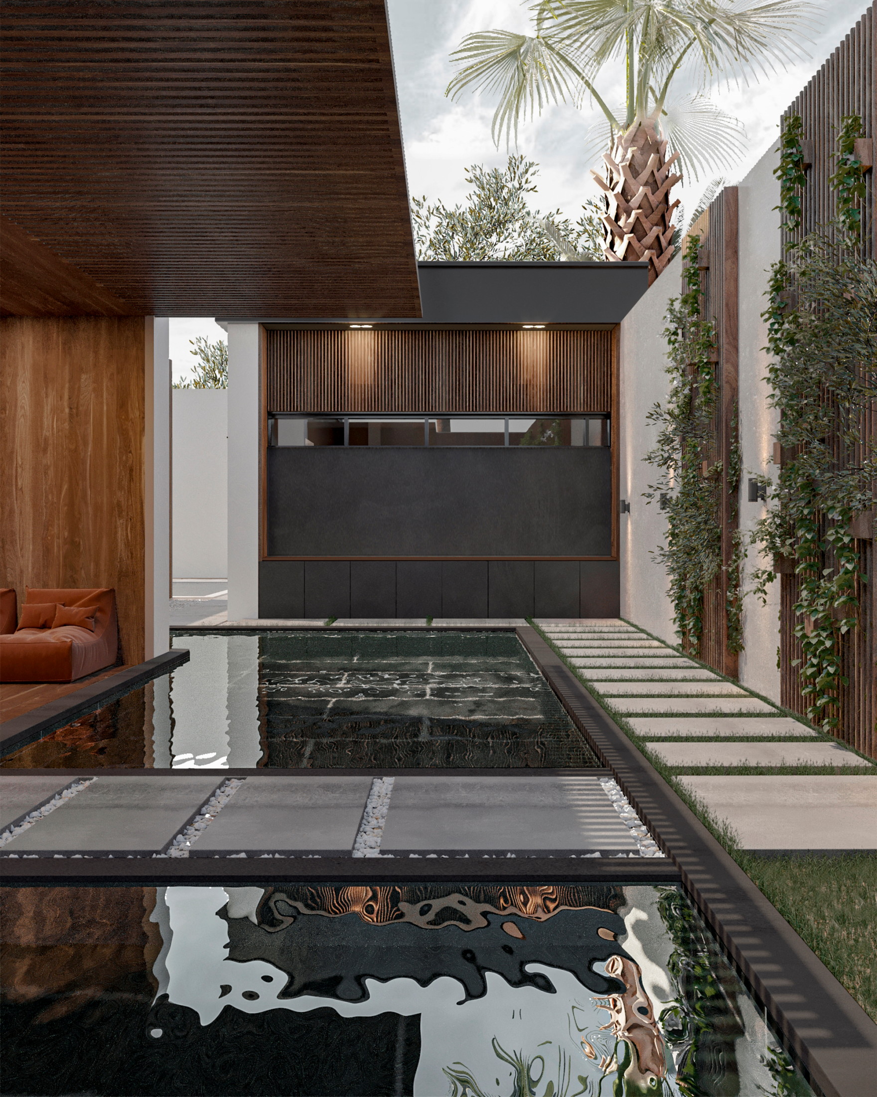 Landscaping QATAR VILLA from «ZROBIM architects»